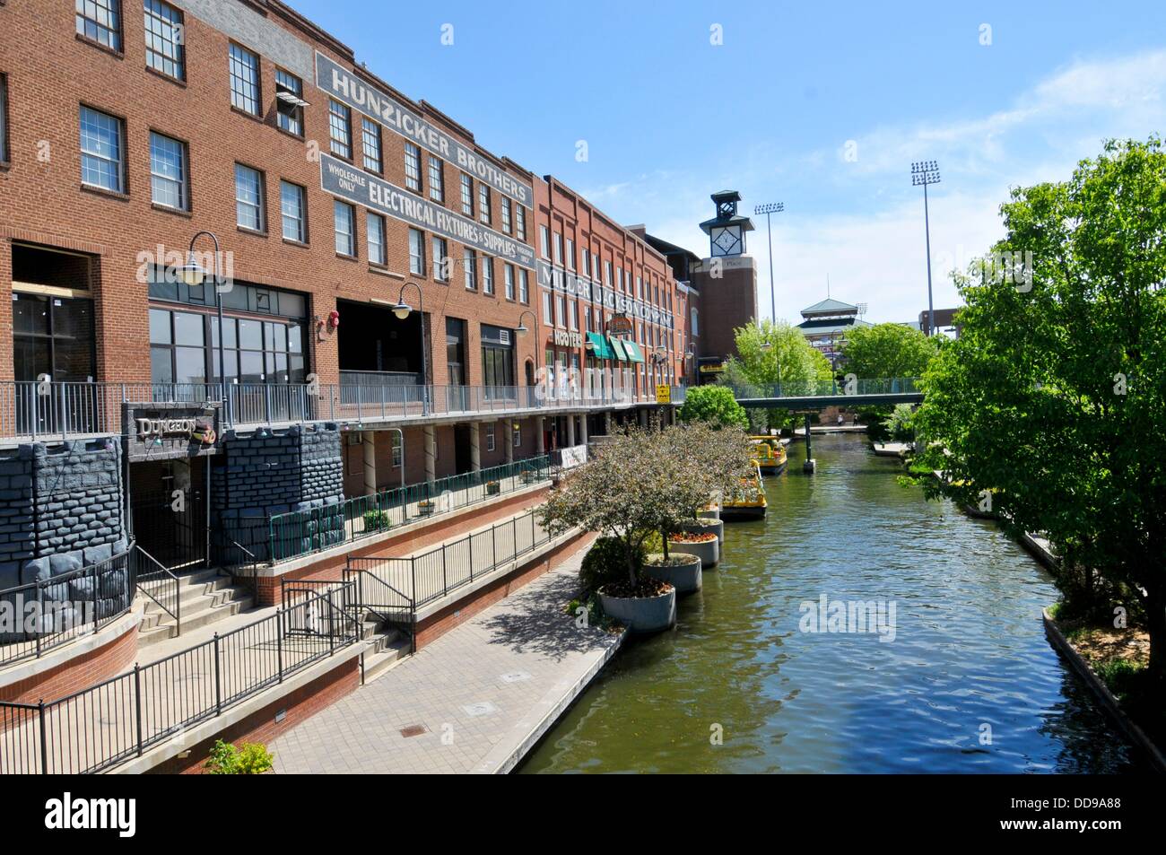 Oklahoma city bricktown hi-res stock photography and images - Alamy