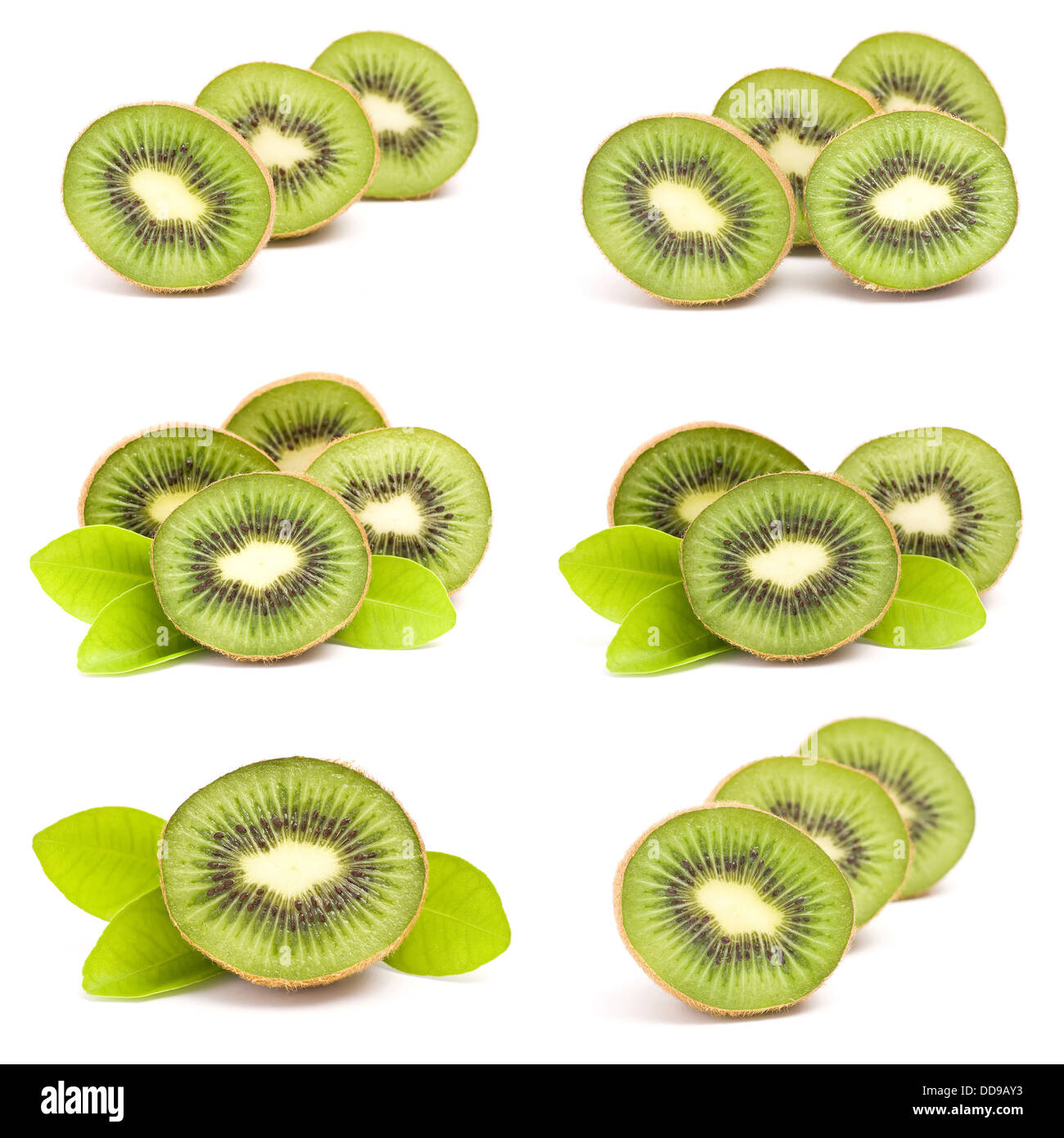 kiwi fruits collection Stock Photo - Alamy