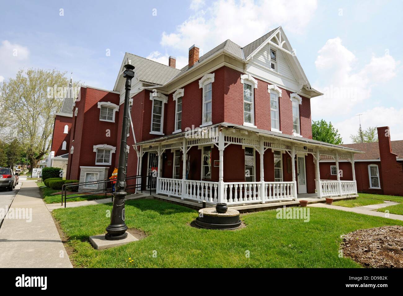 James Byron Dean Boyhood hometown and museum Fairmount Indiana IN Stock ...