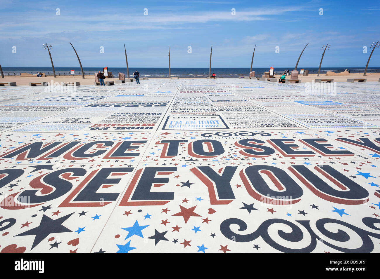 Comedy carpet blackpool hi-res stock photography and images - Alamy