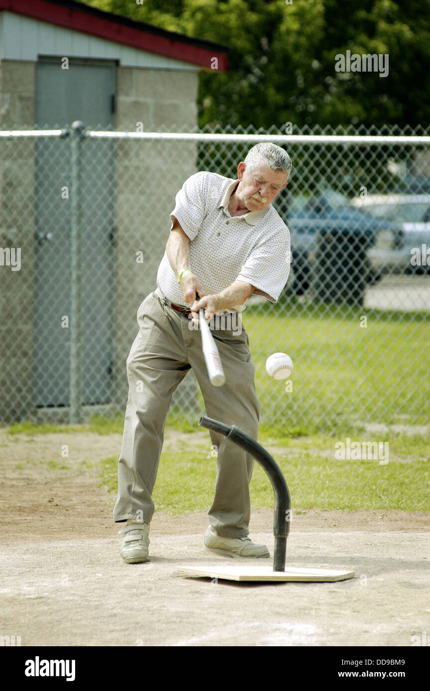 Senior olympics baseball hi-res stock photography and images - Alamy