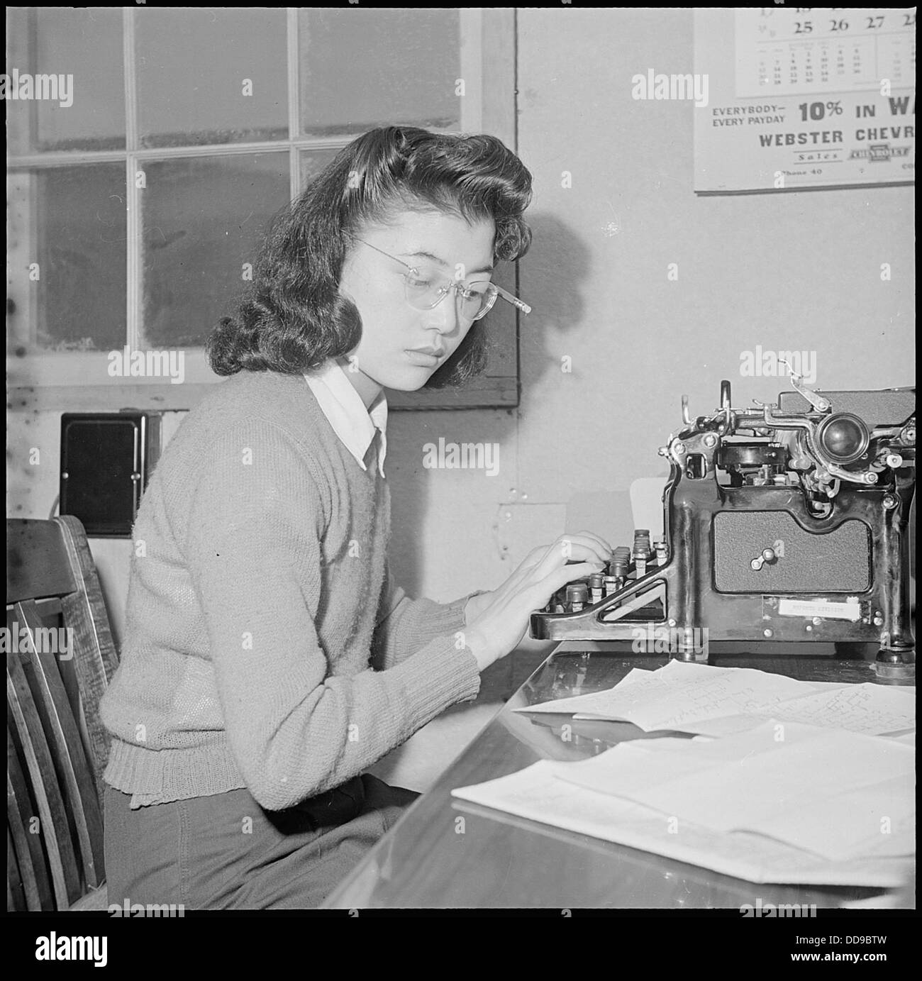 At the Heart Mountain Relocation Center in Wyoming, reporter Kay Masuda ...