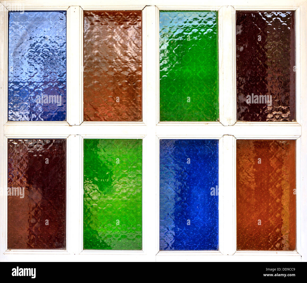 multi color of glass window Stock Photo - Alamy