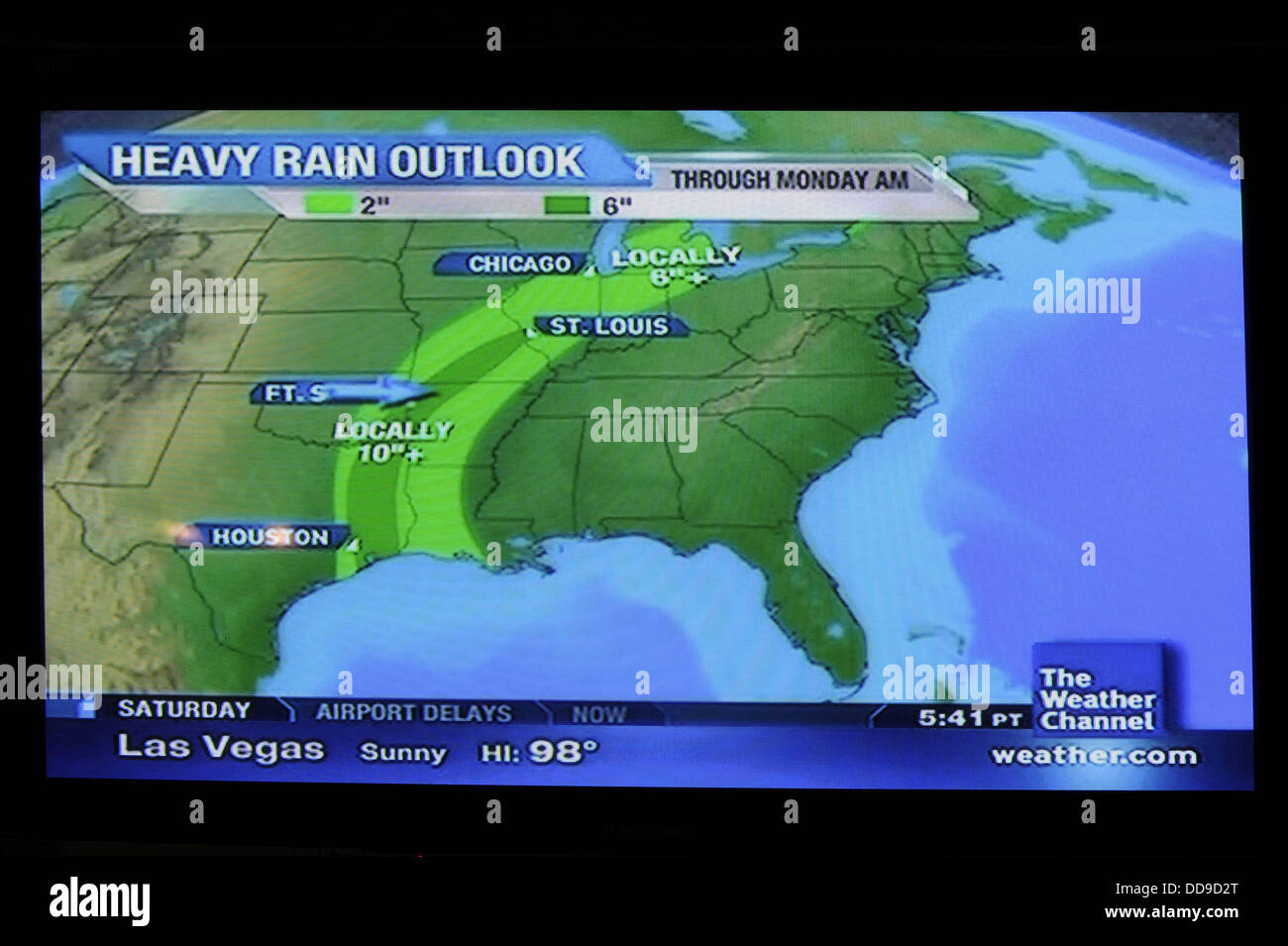 Weatherman map hi-res stock photography and images - Alamy