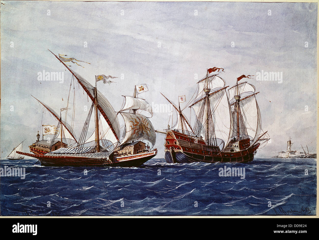 Caravel Art High Resolution Stock Photography and Images - Alamy
