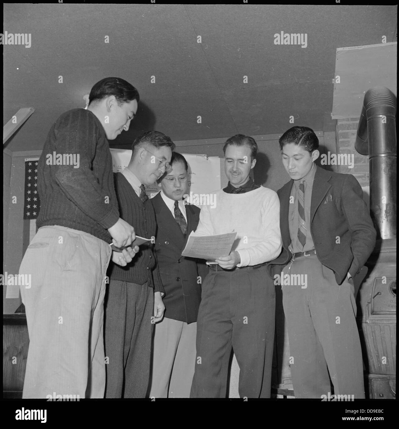 Heart Mountain Relocation Center, Heart Mountain, Wyoming. Wilbur ...
