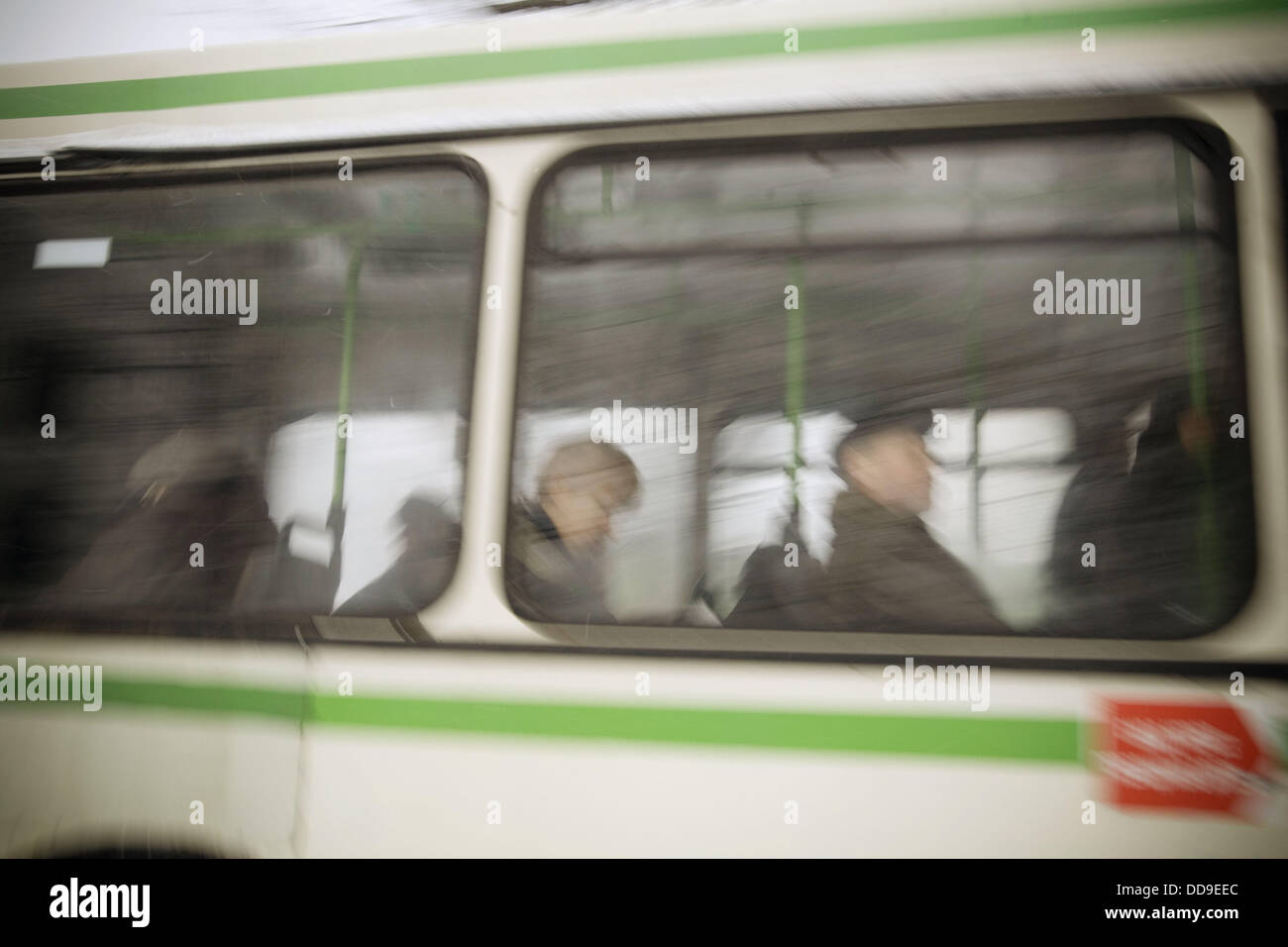 Bus moscow hi-res stock photography and images - Alamy