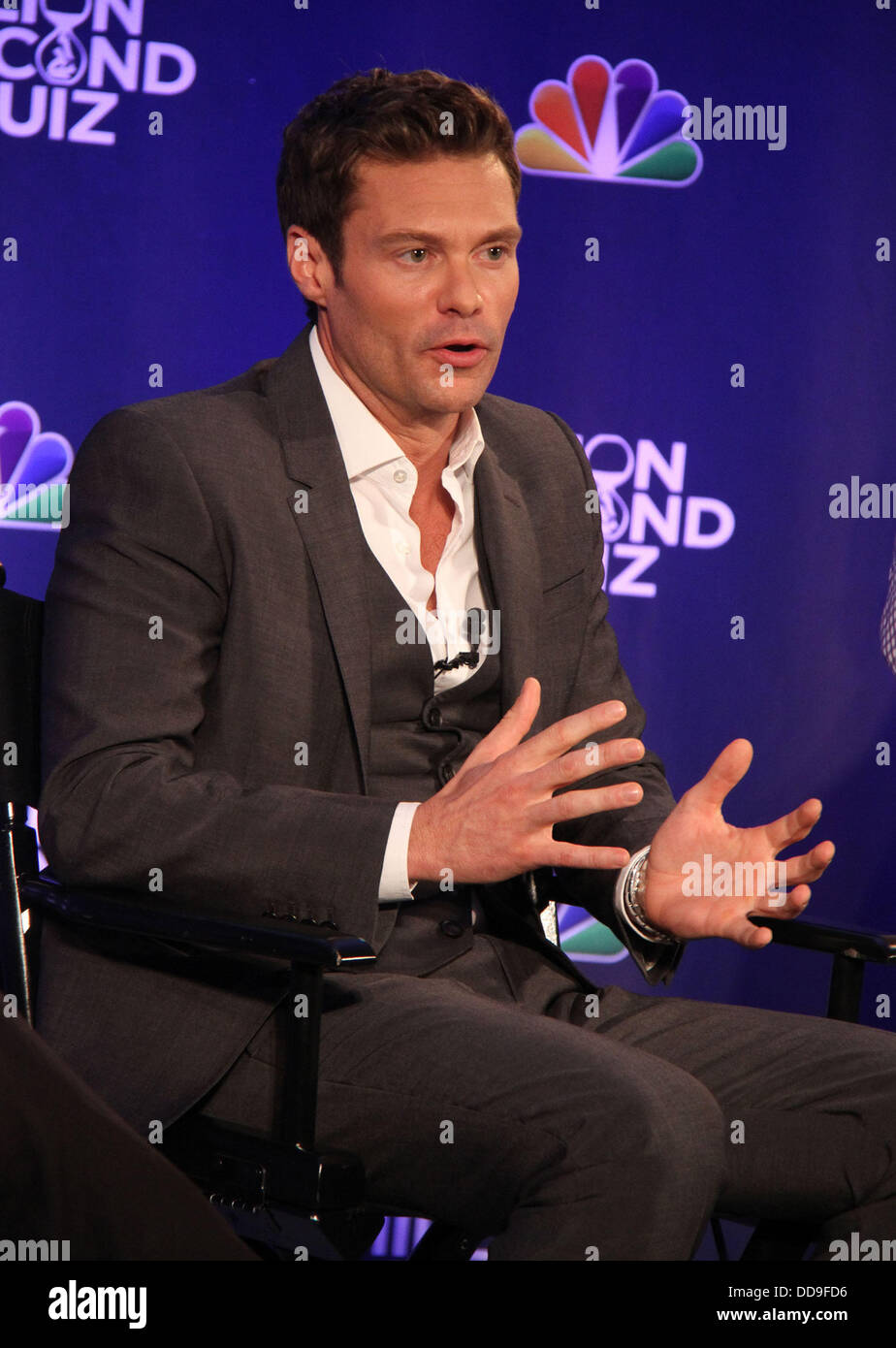 New York, New York, USA. 28th Aug, 2013. RYAN SEACREST attends the ...