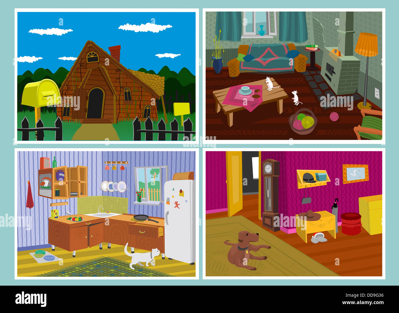 Set interior hi-res stock photography and images - Alamy