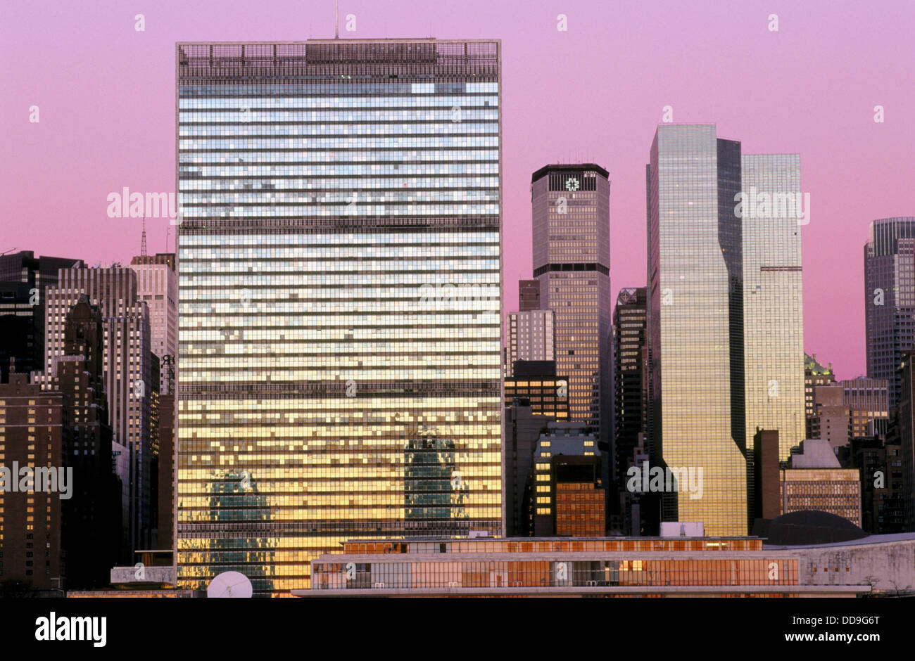 United Nations Building. New York City, USA Stock Photo - Alamy