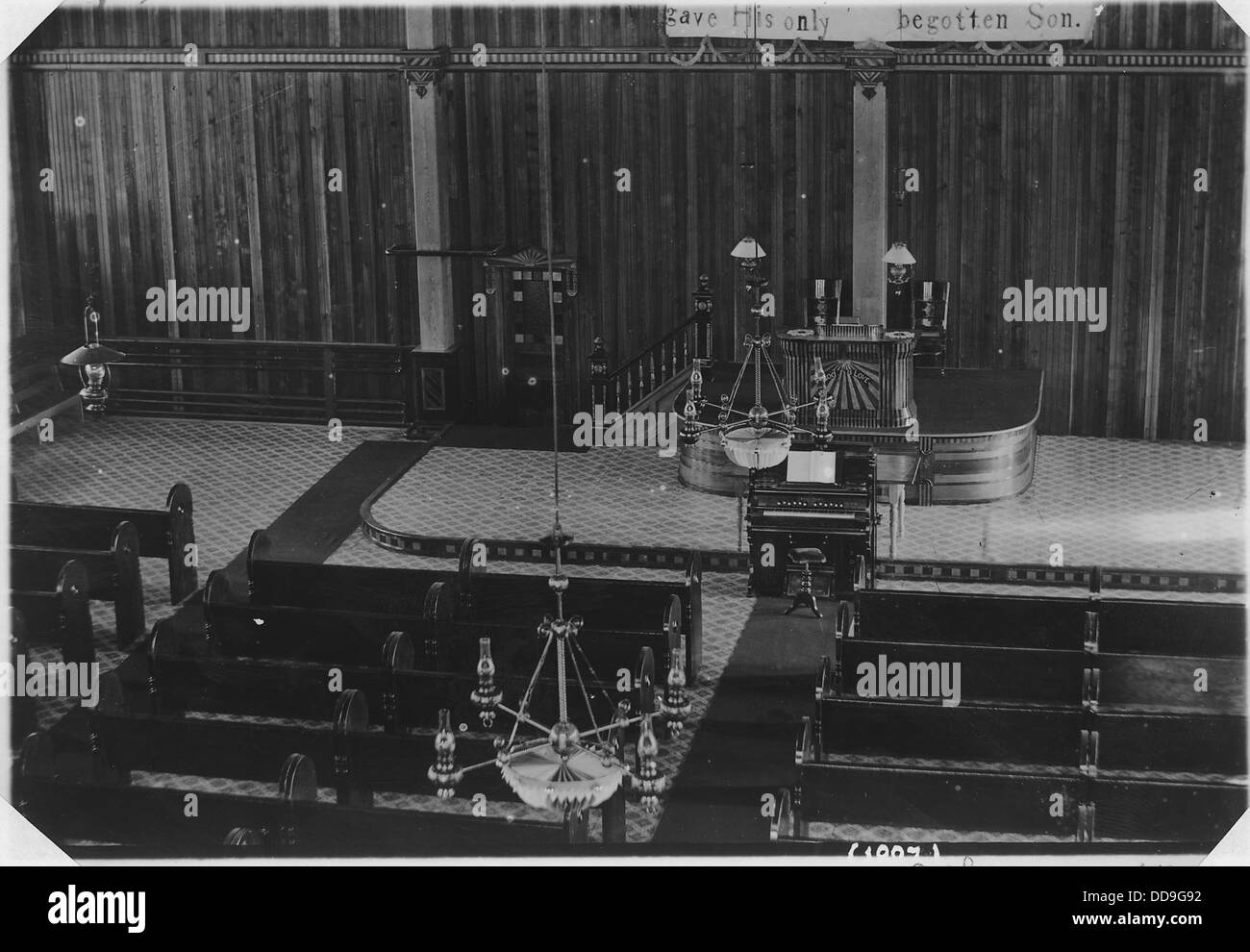 Interior church showing architectural hi-res stock photography and ...