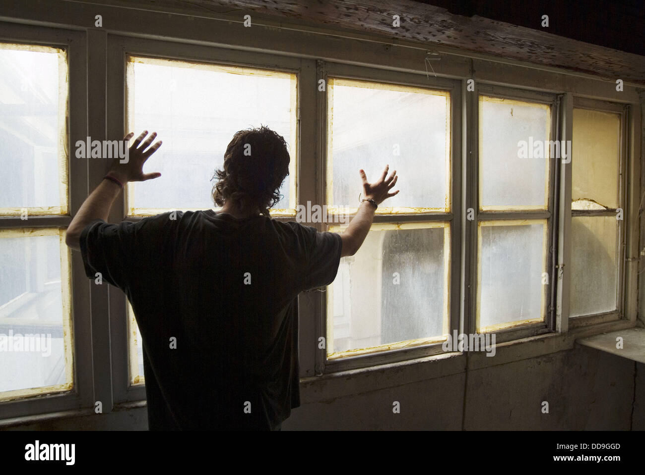 Looking through the window Stock Photo - Alamy