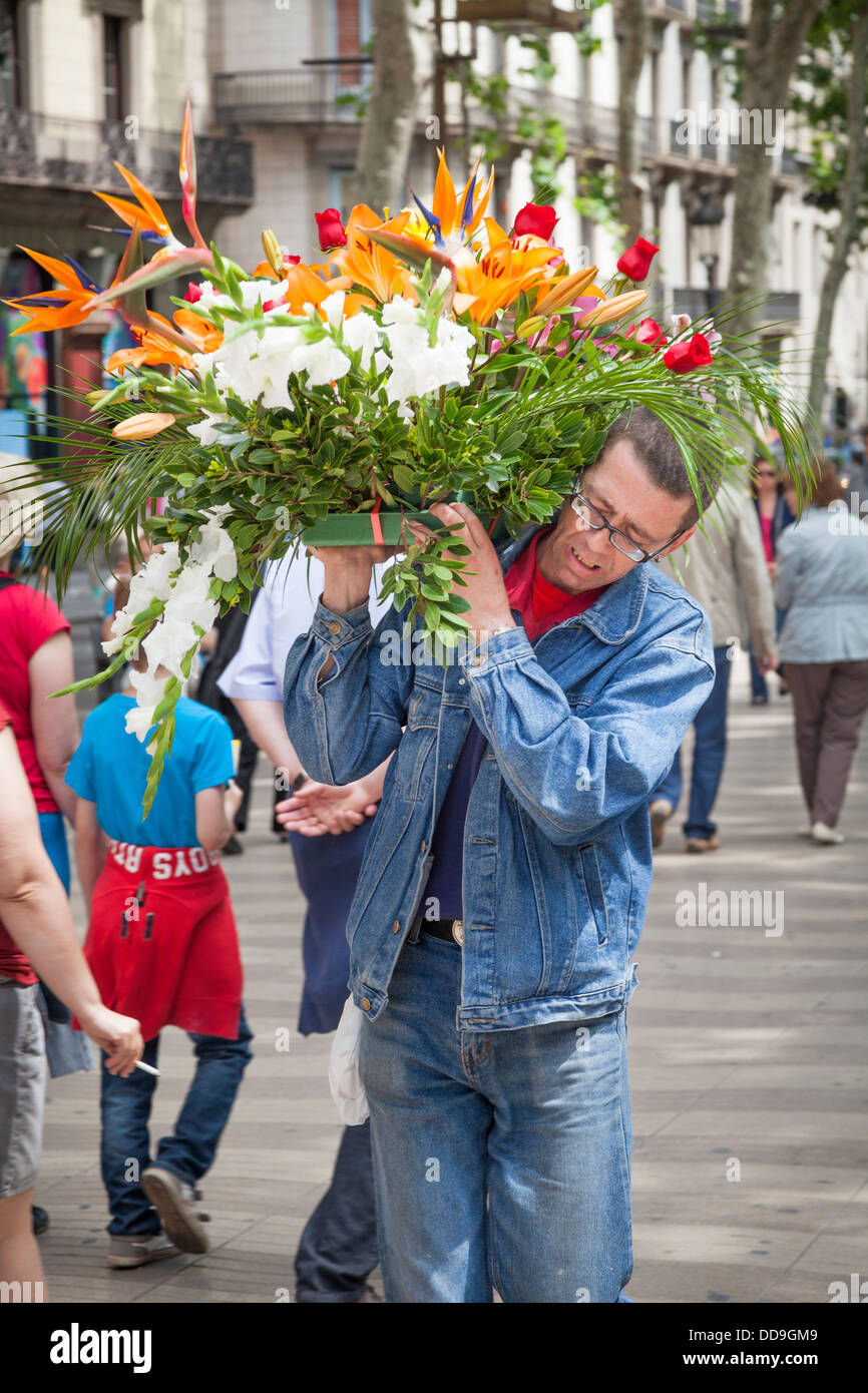Ramblas of flowers hi-res stock photography and images - Alamy