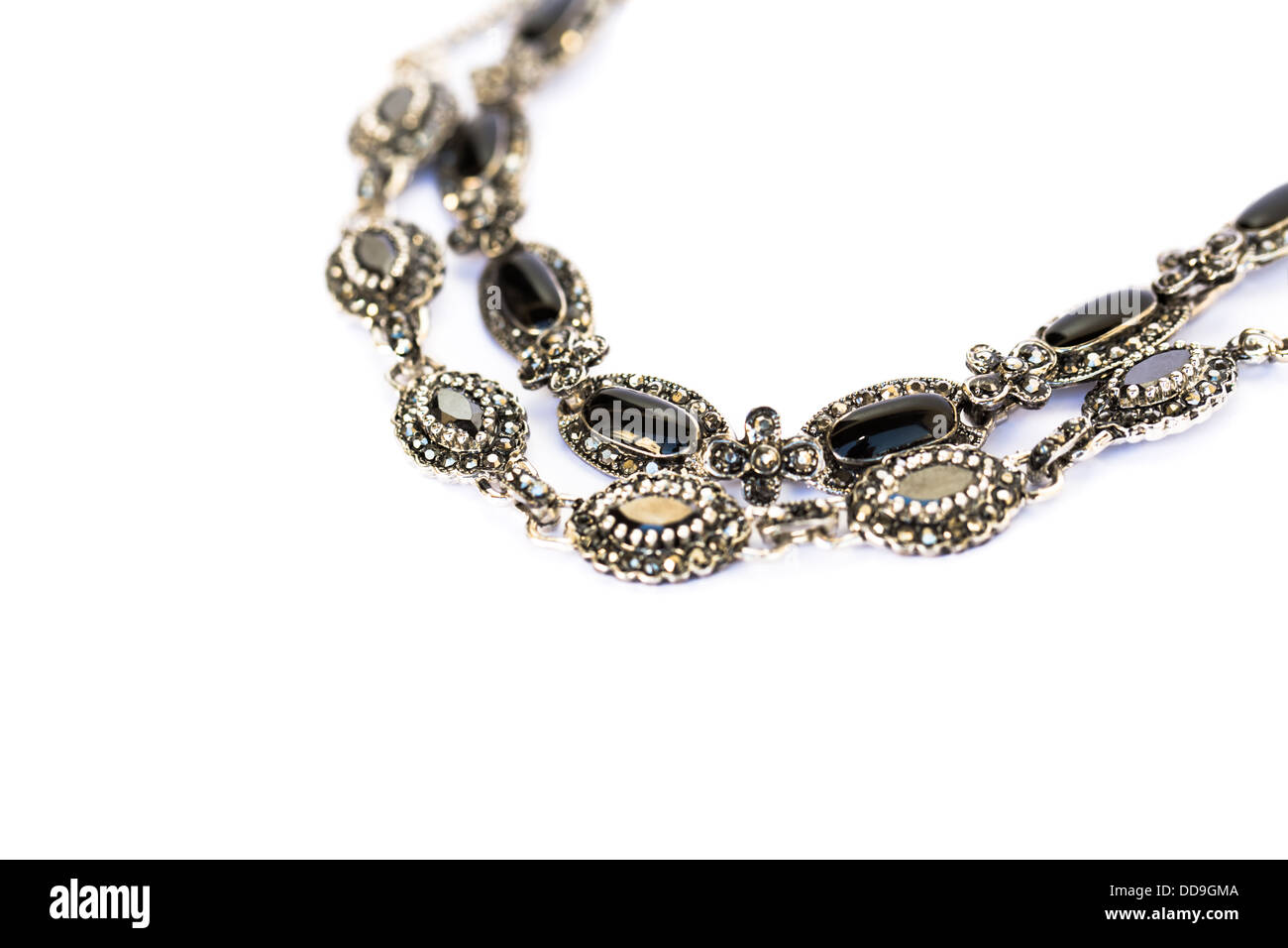 Two bracelets isolated on white background Stock Photo - Alamy