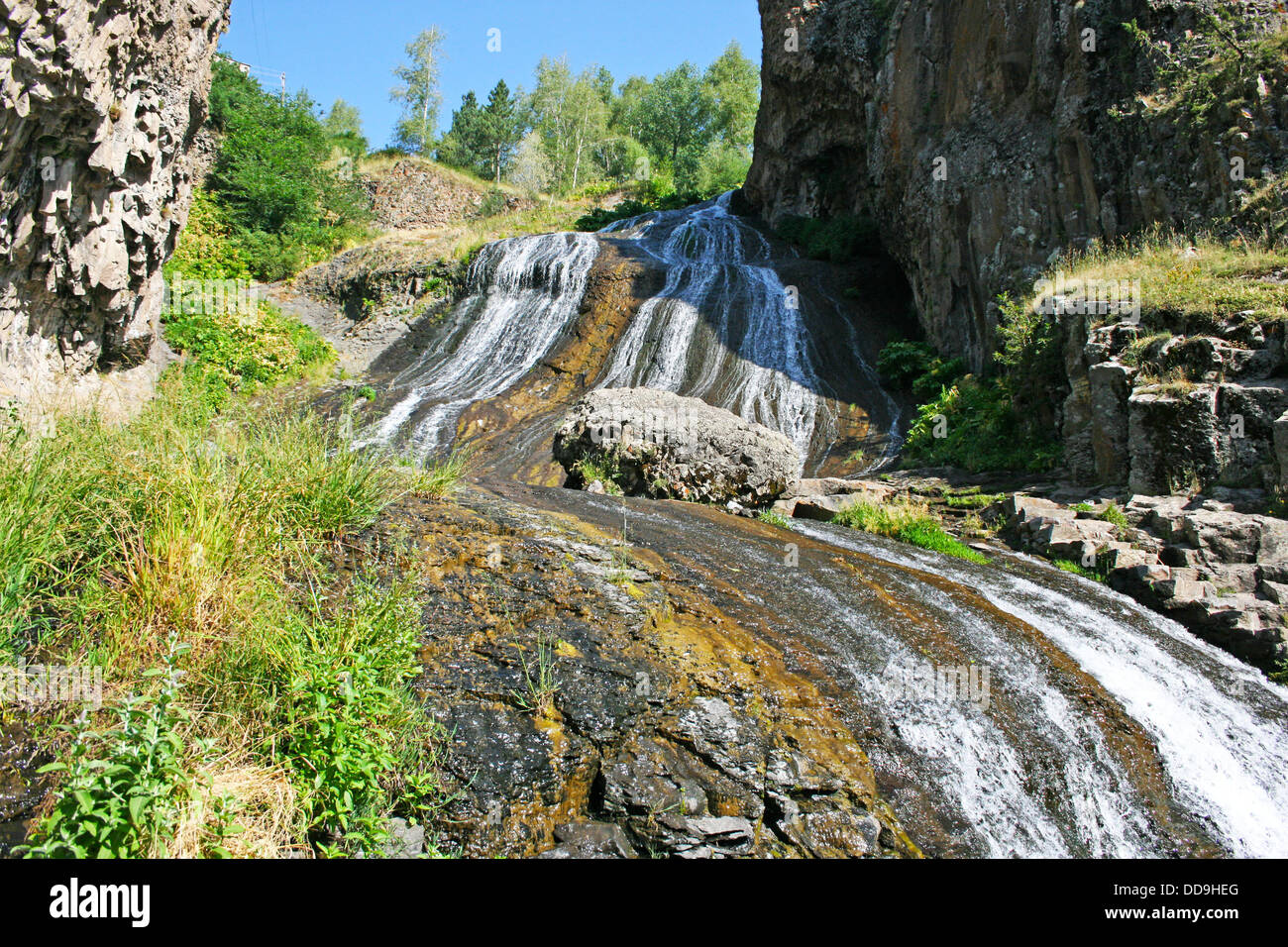 Waterfall in Jermuk, Armenia Stock Photo - Alamy