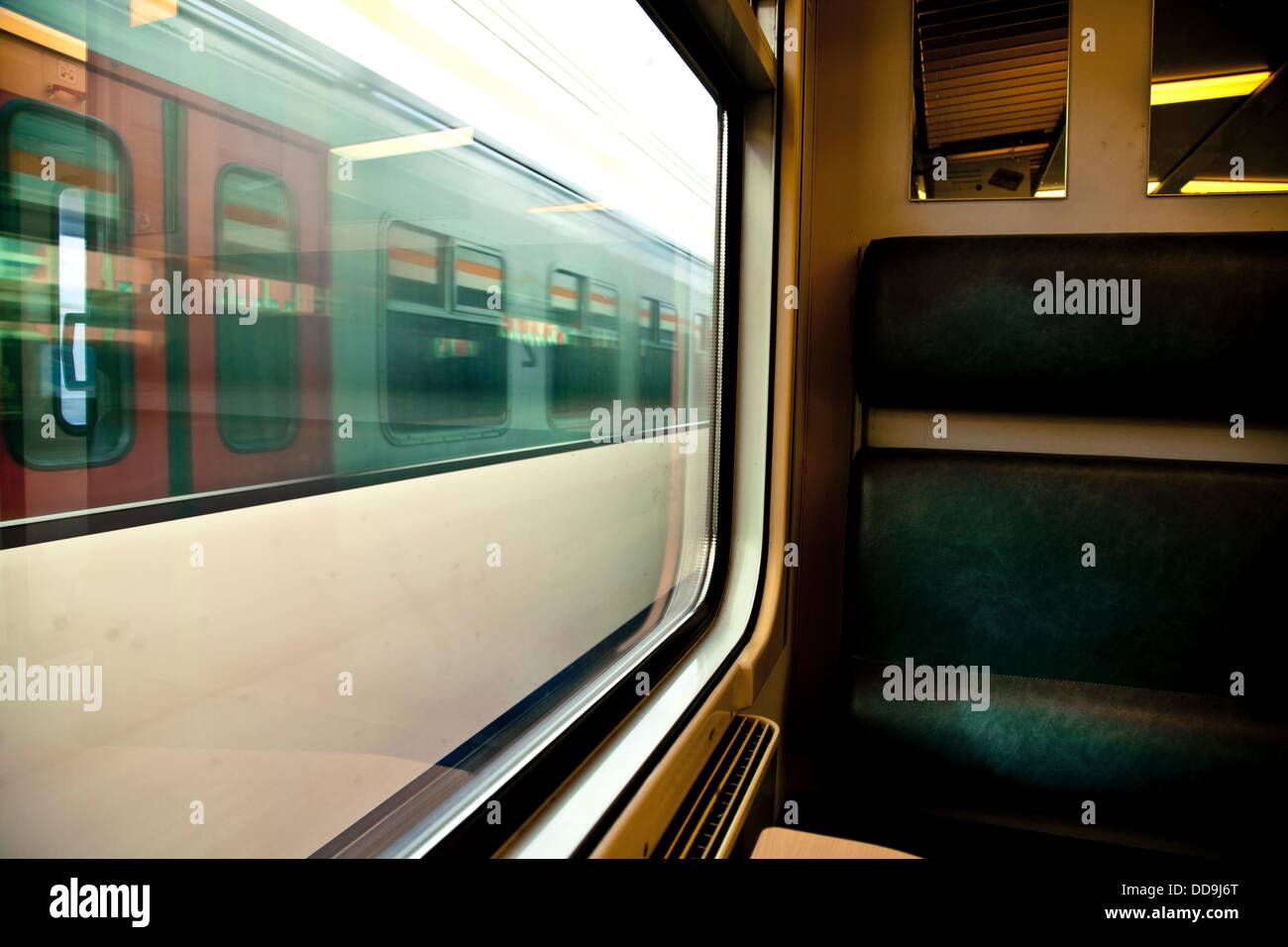 Modern trains in Flanders, Belgium, Europe Stock Photo - Alamy