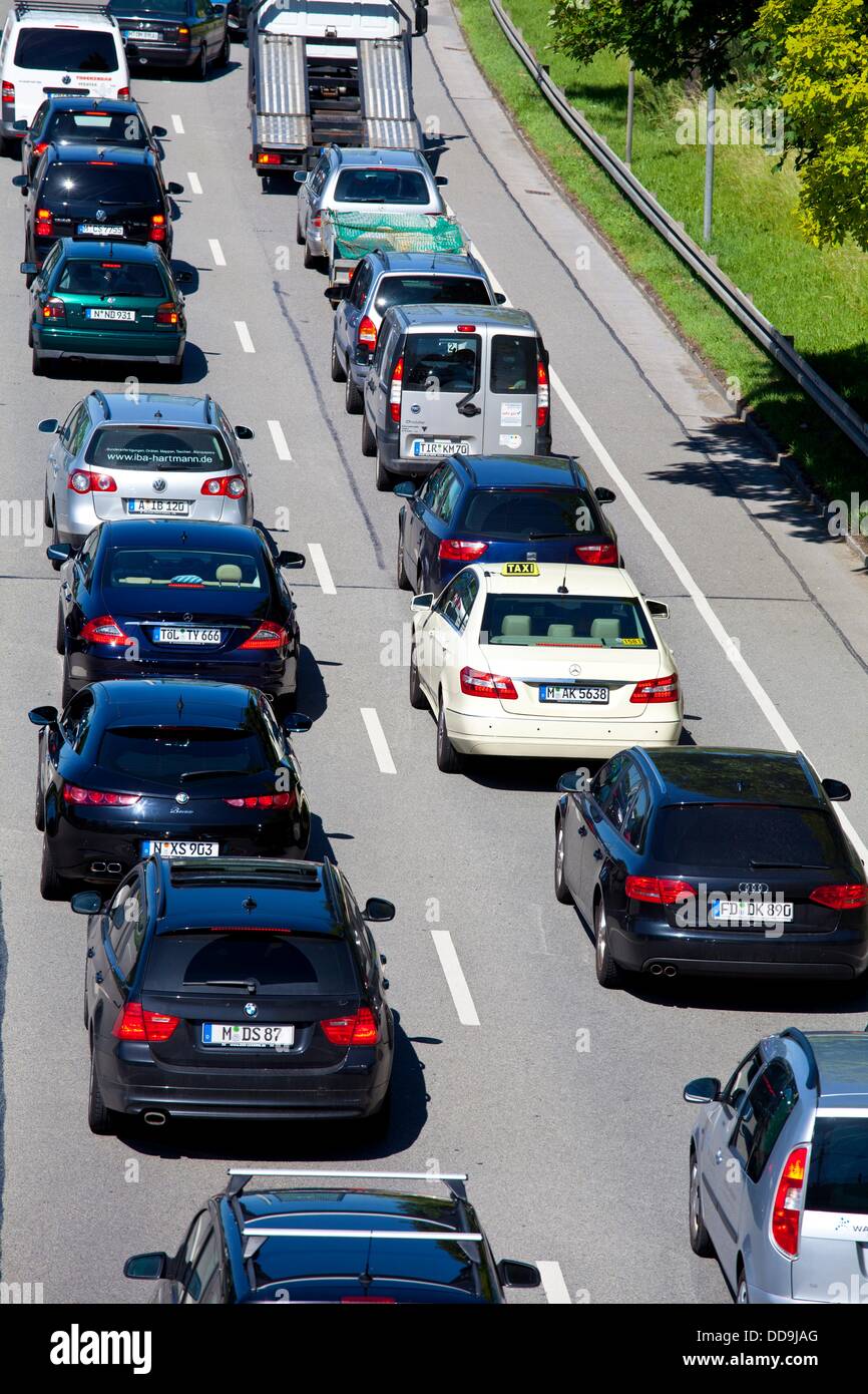 Highway in Munich, Germany Stock Photo - Alamy