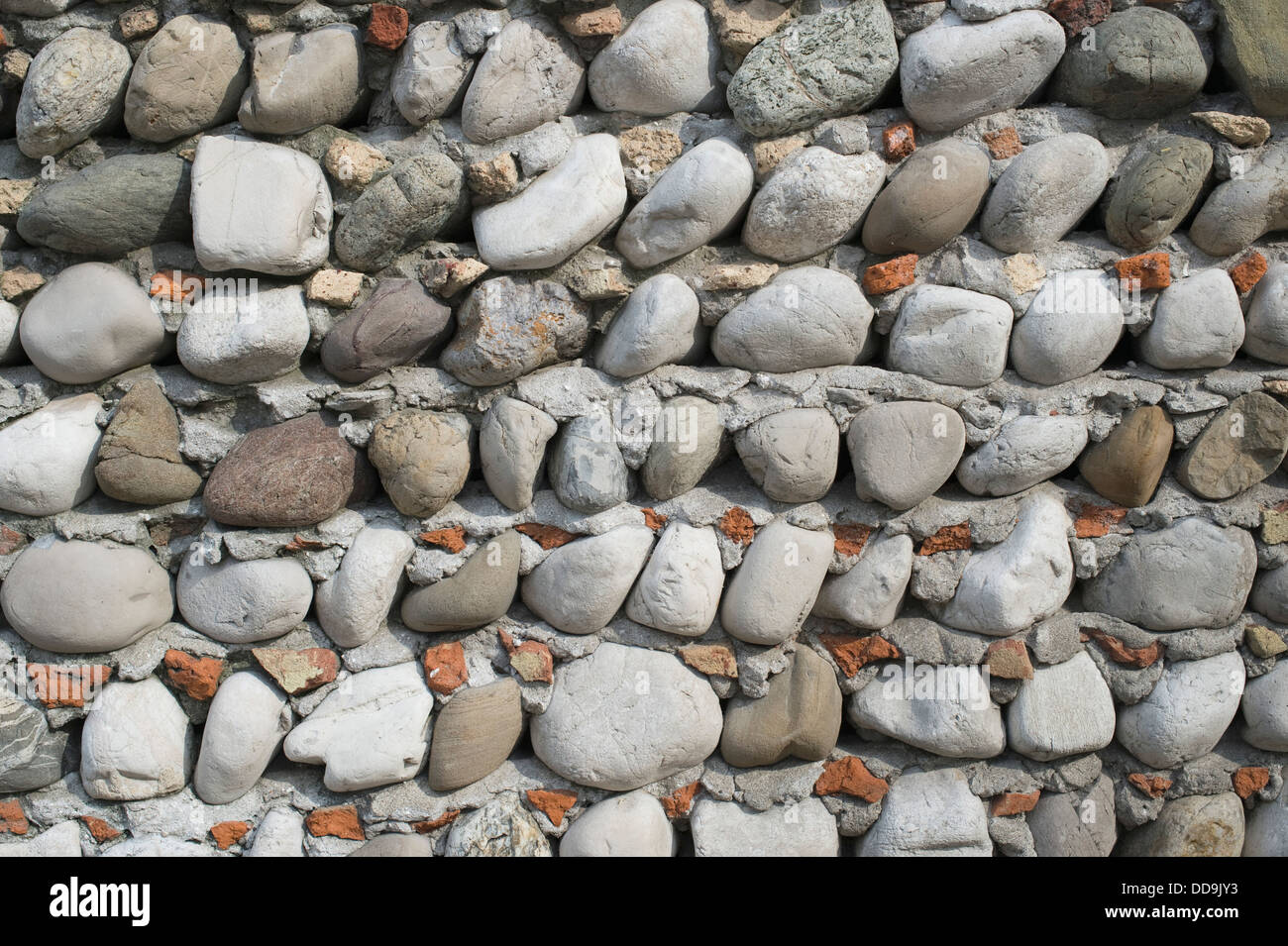 Italy, Construction of house wall Stock Photo - Alamy