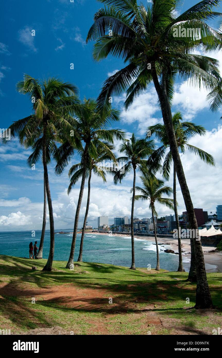 Farol da Barra beach, Salvador de Bahia, Brasil Stock Photo - Alamy