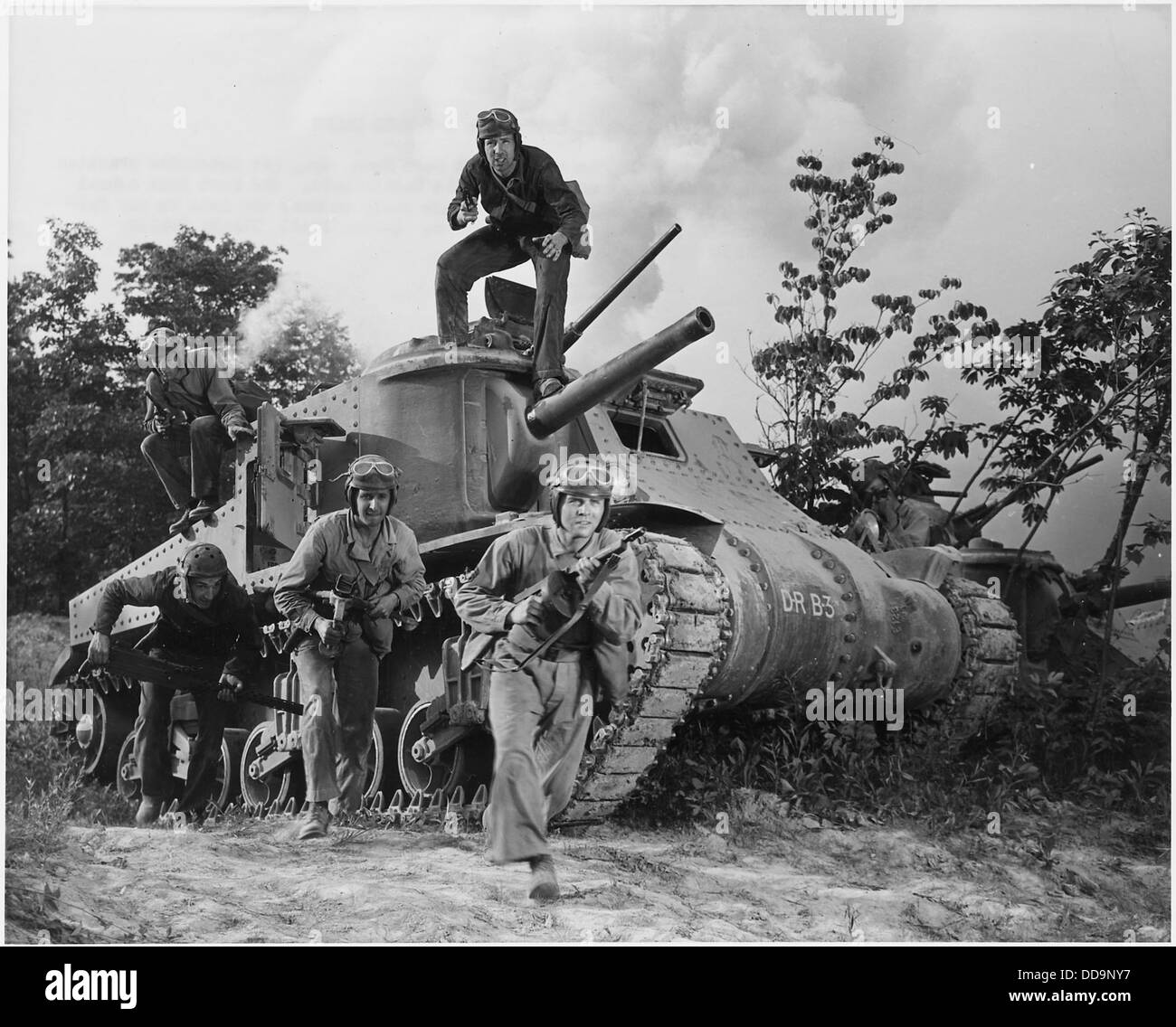 Tank crew members hi-res stock photography and images - Alamy
