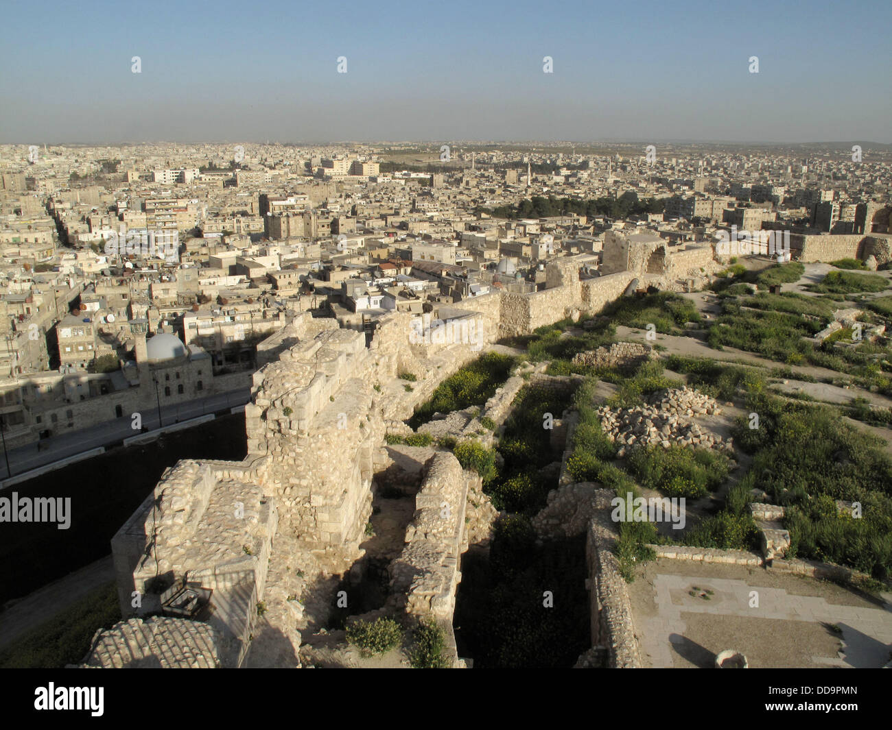 Aleppo citadel view hi-res stock photography and images - Alamy