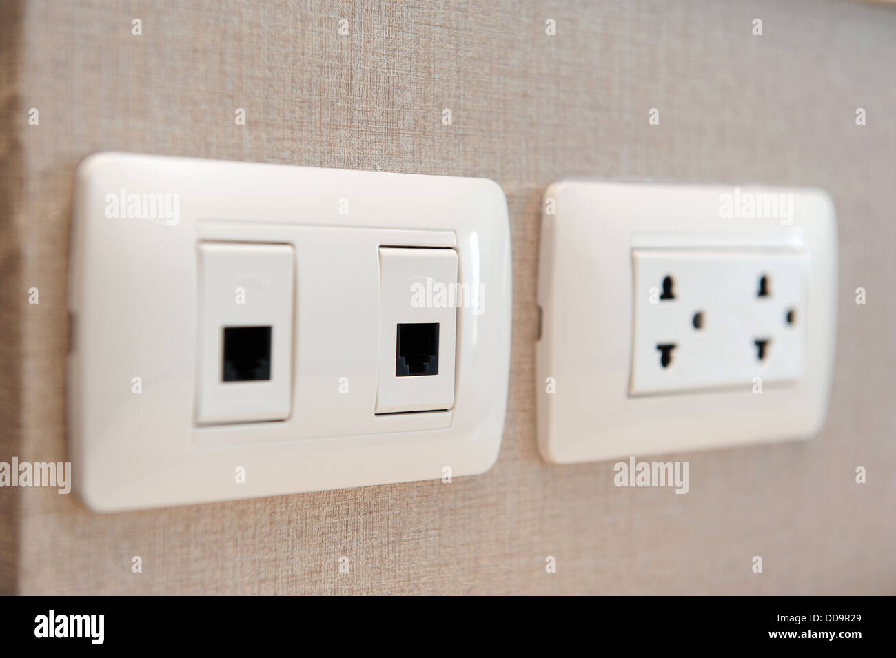 Network Connection Plug Stock Photo - Alamy