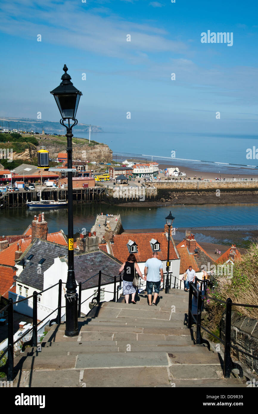 Whitby Abbey Steps Stock Photos & Whitby Abbey Steps Stock Images - Alamy