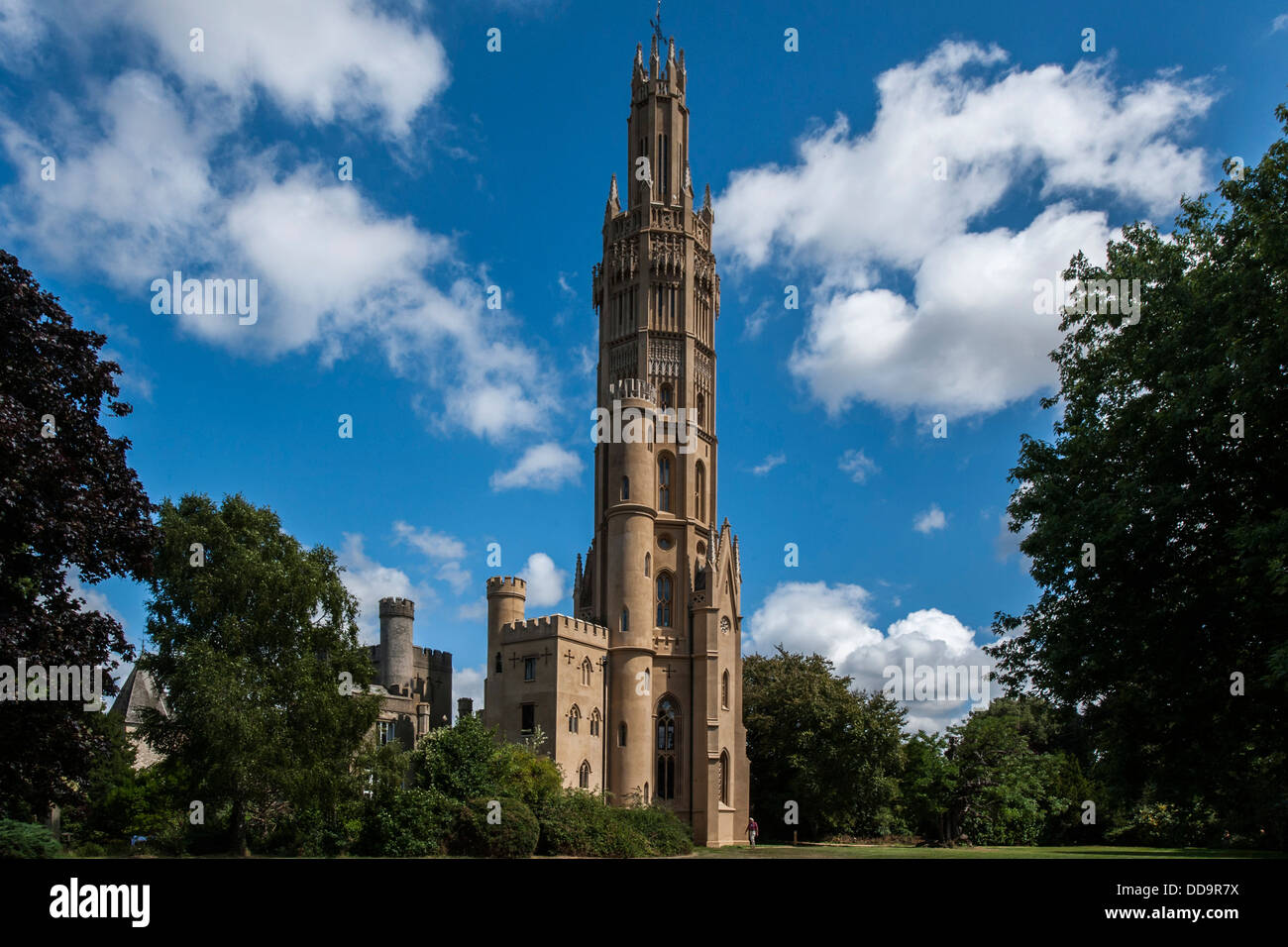The newly renovated Hadlow Folly, a world heritage site operated by the ...