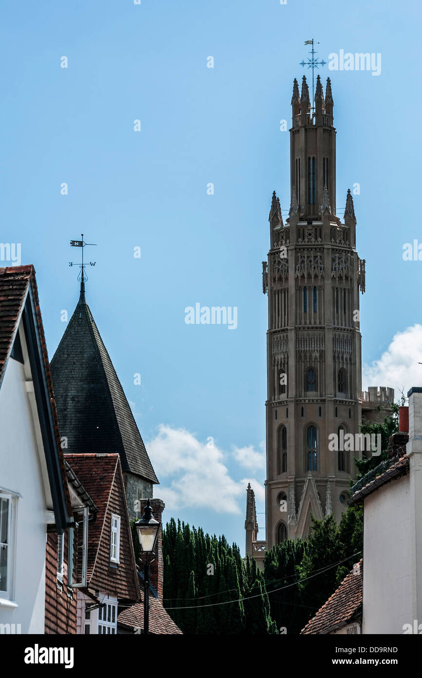 The newly renovated Hadlow Folly, a world heritage site operated by the ...