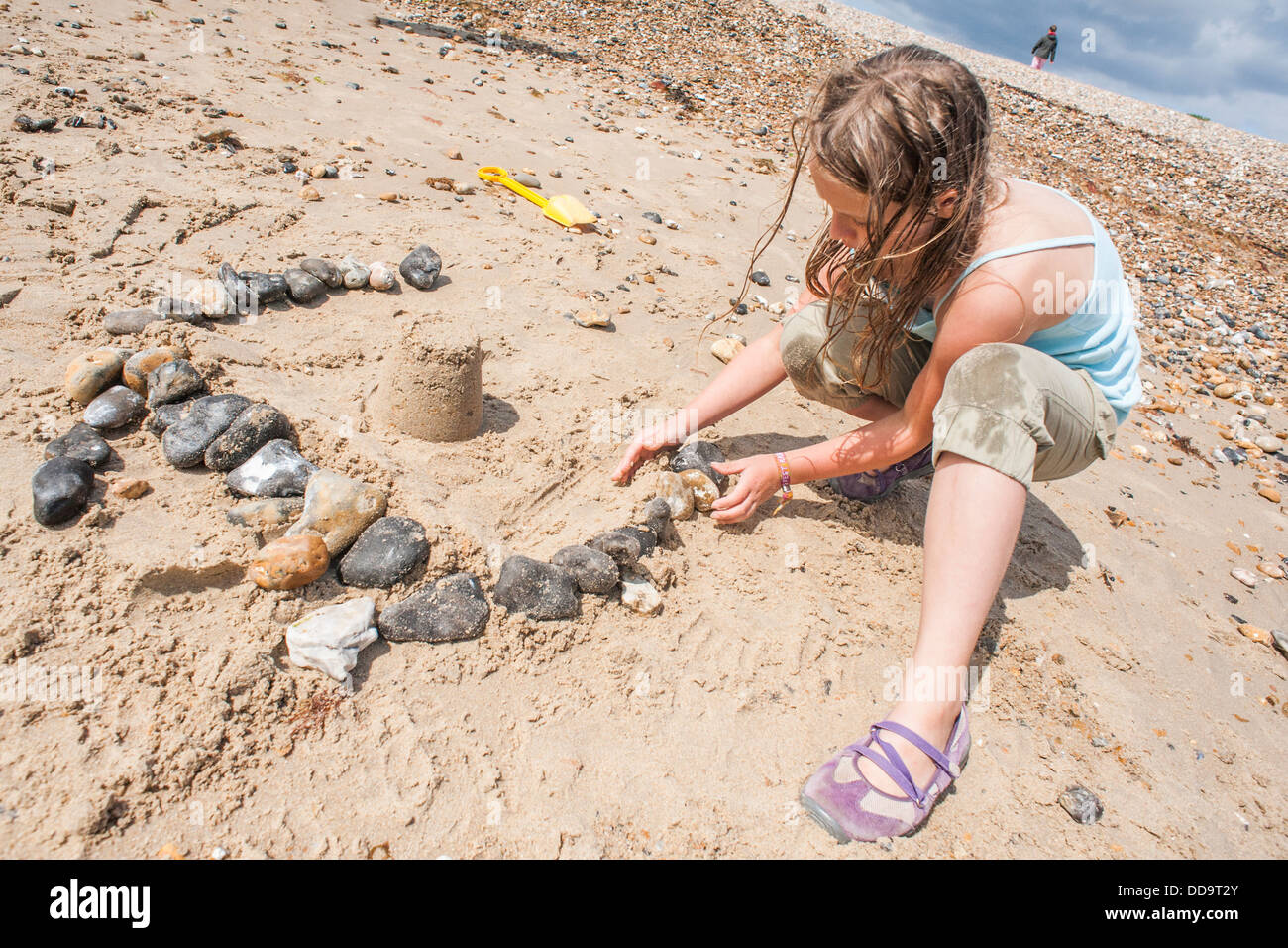On the beach, Climping, West Sussex, UK Stock Photo - Alamy