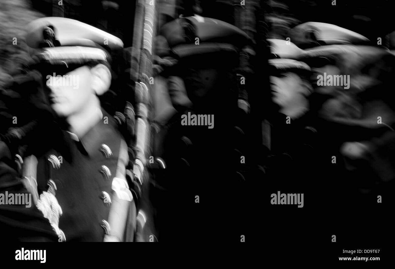 Hispanic day parade spain hi-res stock photography and images - Alamy