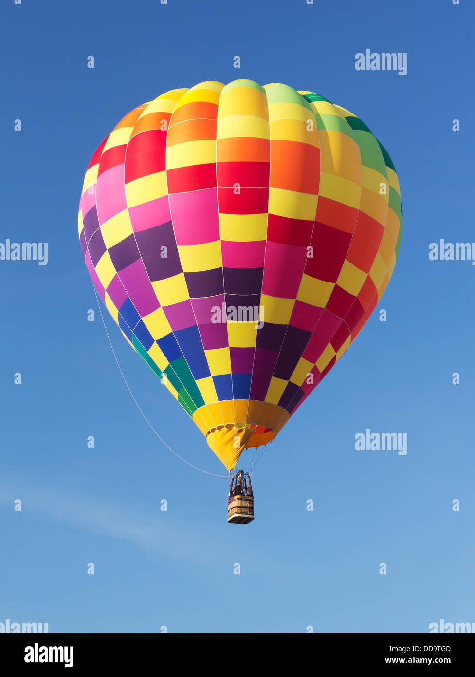 Colorful Hot Air Balloon Stock Photo - Alamy