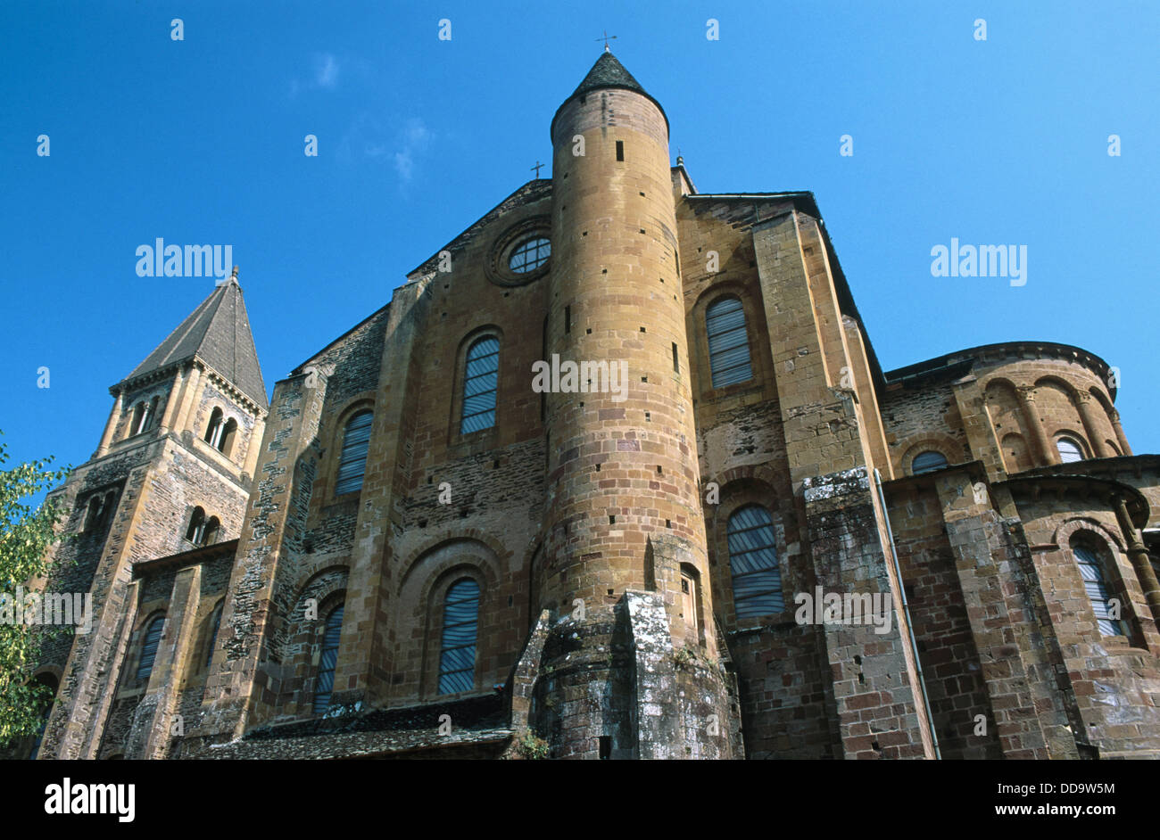 Abbey church of saint foy hi-res stock photography and images - Alamy