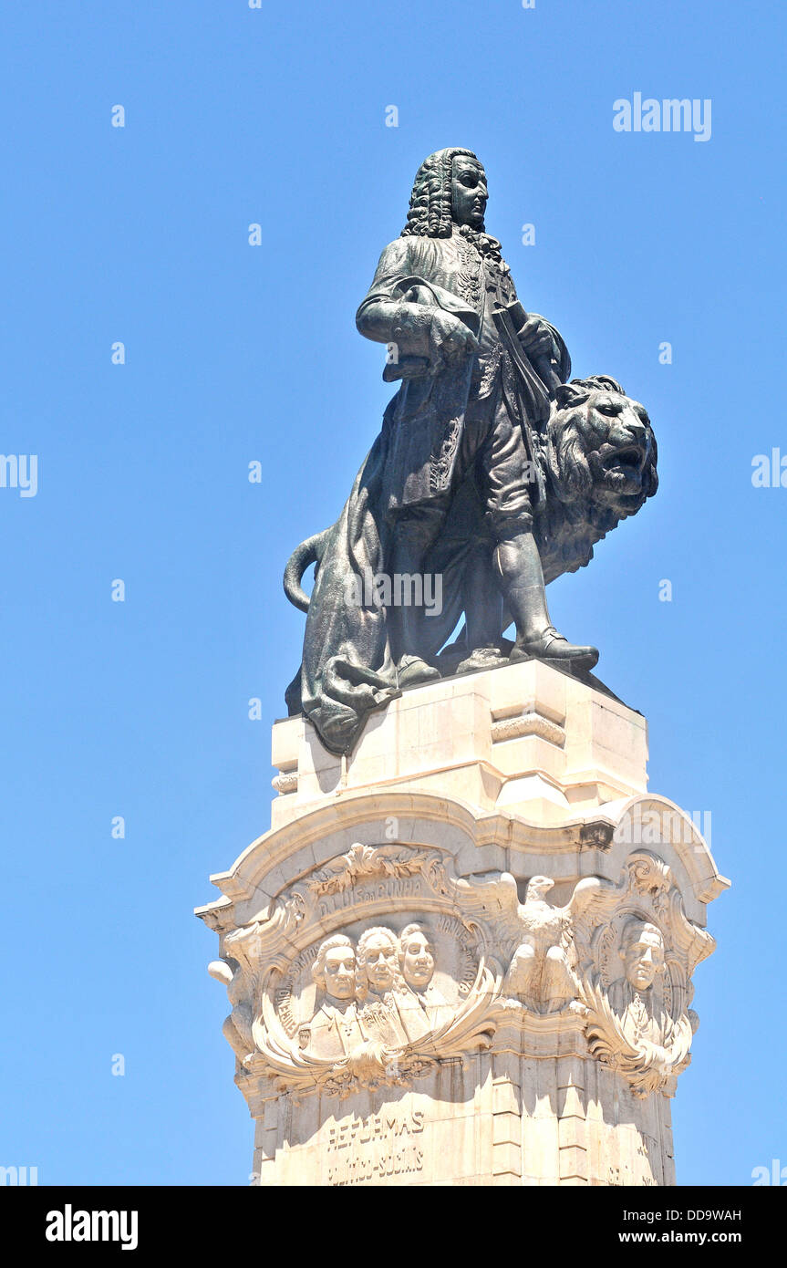 Monument to the Marques de Pombal (1699 - 1782) Marques de Pombal Praca ...