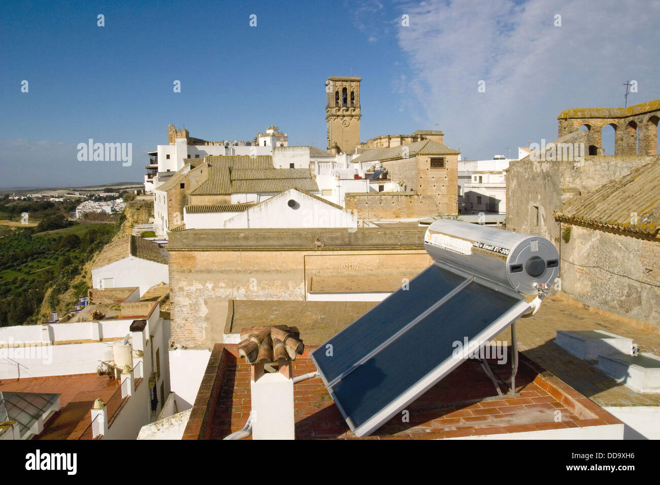 Solar Panel On Terrace High Resolution Stock Photography and Images - Alamy