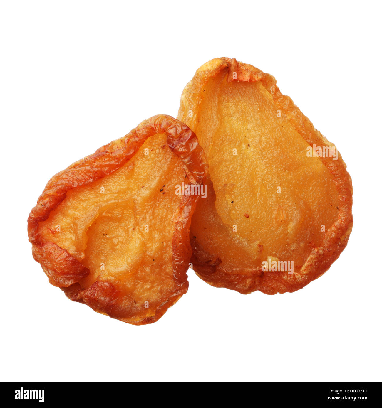 Dried pear isolated on white background Stock Photo - Alamy