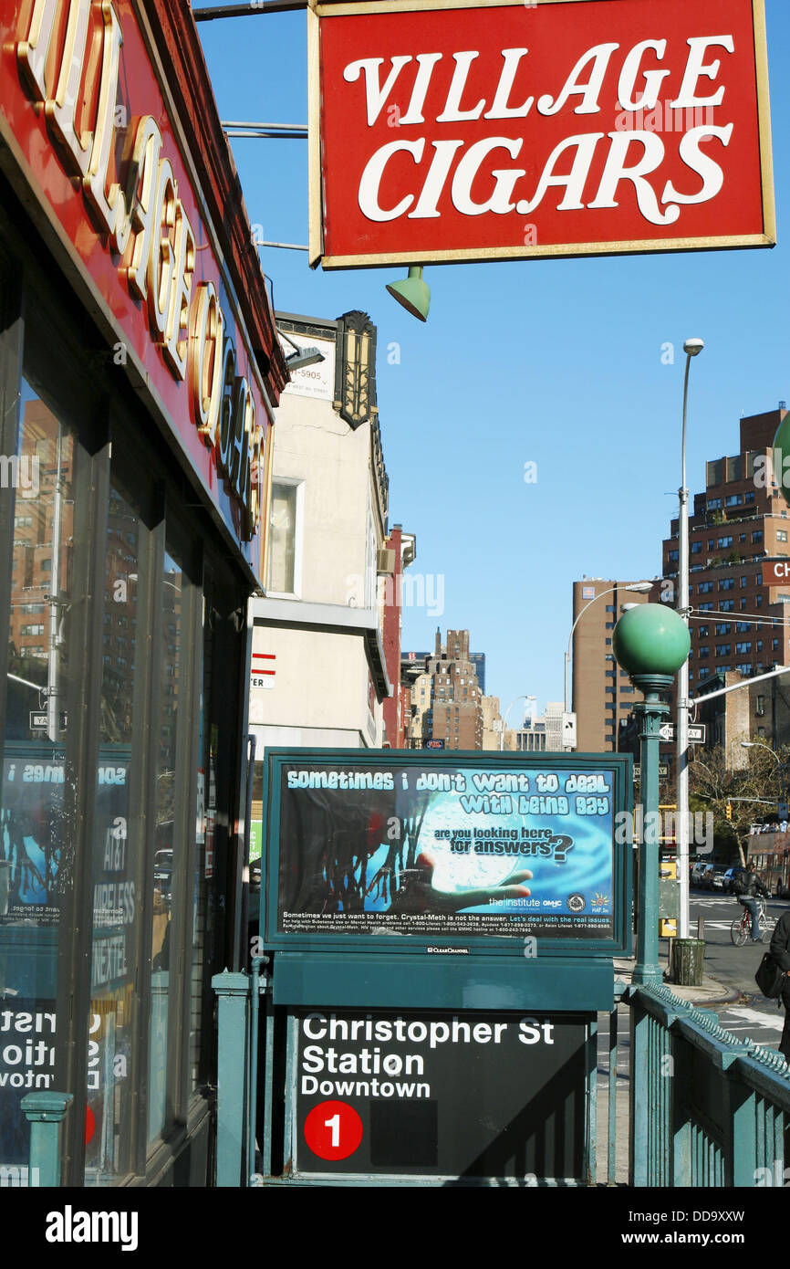 Village cigars new york hi-res stock photography and images - Alamy