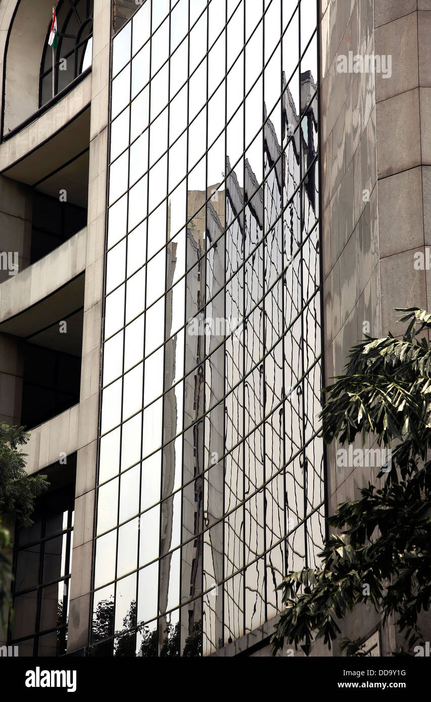 Indian official and residential building Stock Photo - Alamy
