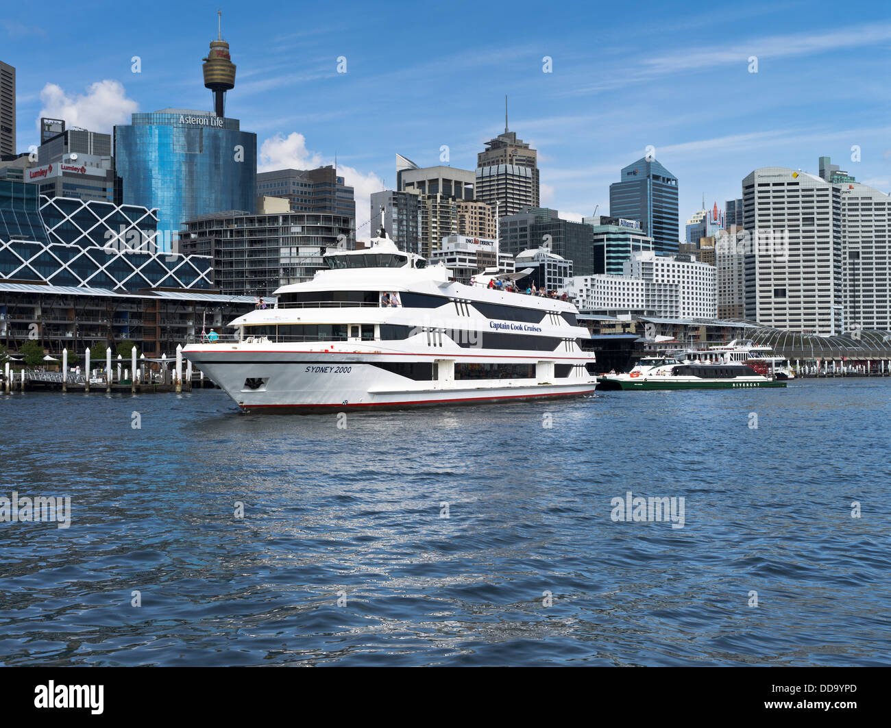 dh Darling Harbour SYDNEY AUSTRALIA Captain Cook Cruises Sydney 2000 ...