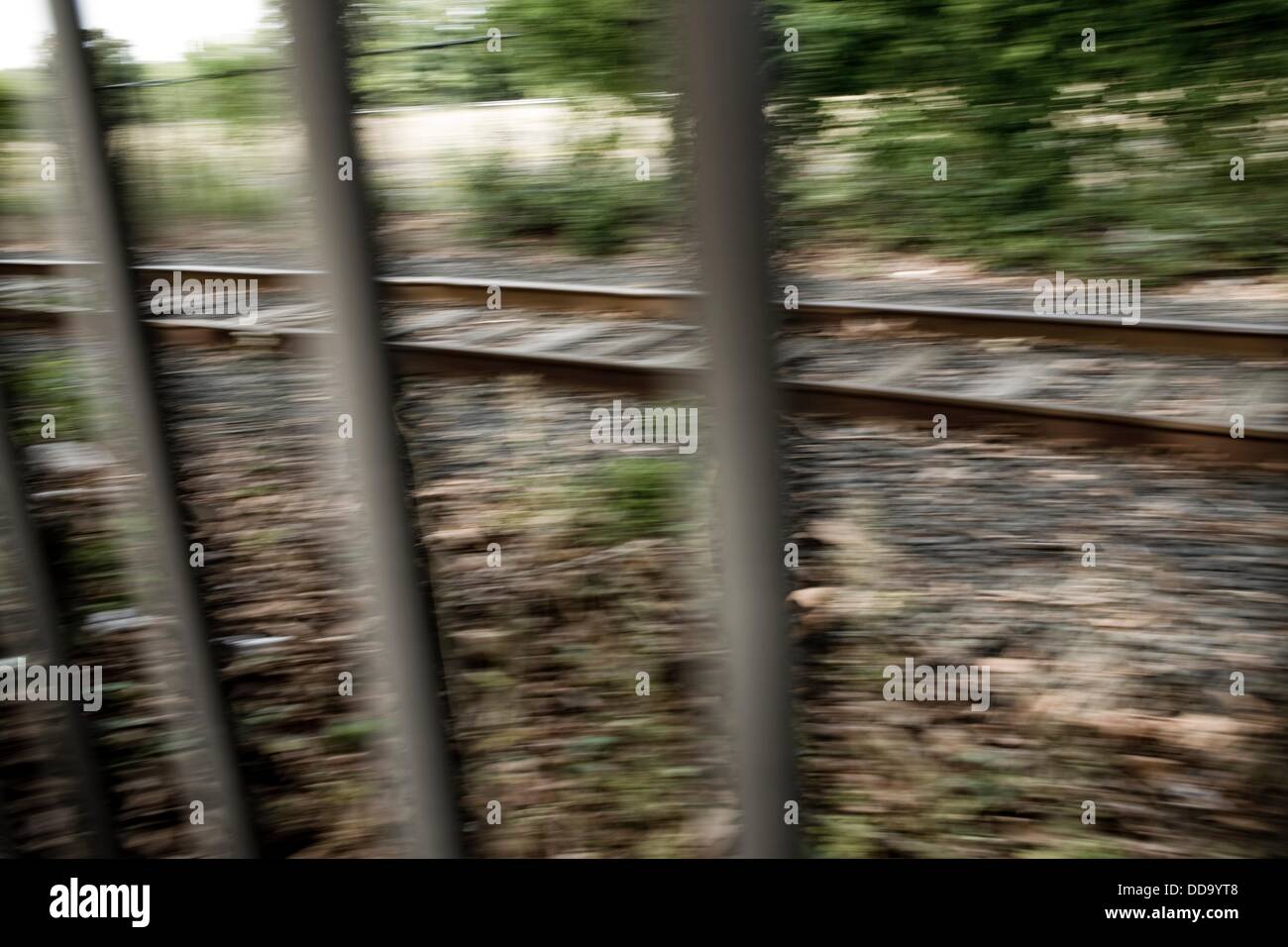 Steel Bars That Form The Tracks For Trains at Lucy Doak blog