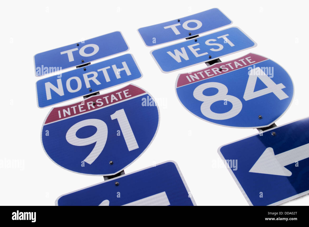 Expressway signs hi-res stock photography and images - Alamy