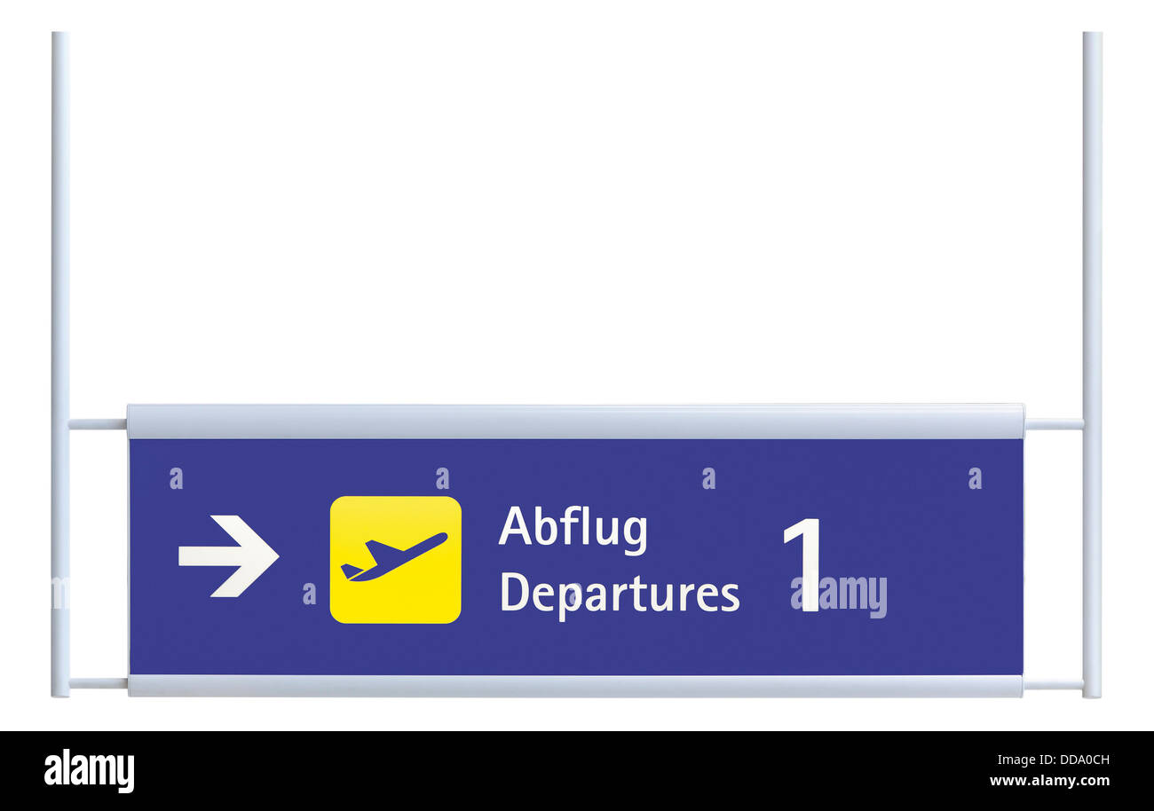 Departure plate against white background, close up Stock Photo - Alamy