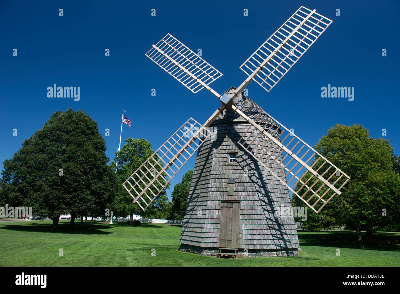 CORWITH WINDMILL WATER MILL LONG ISLAND NEW YORK USA Stock Photo - Alamy