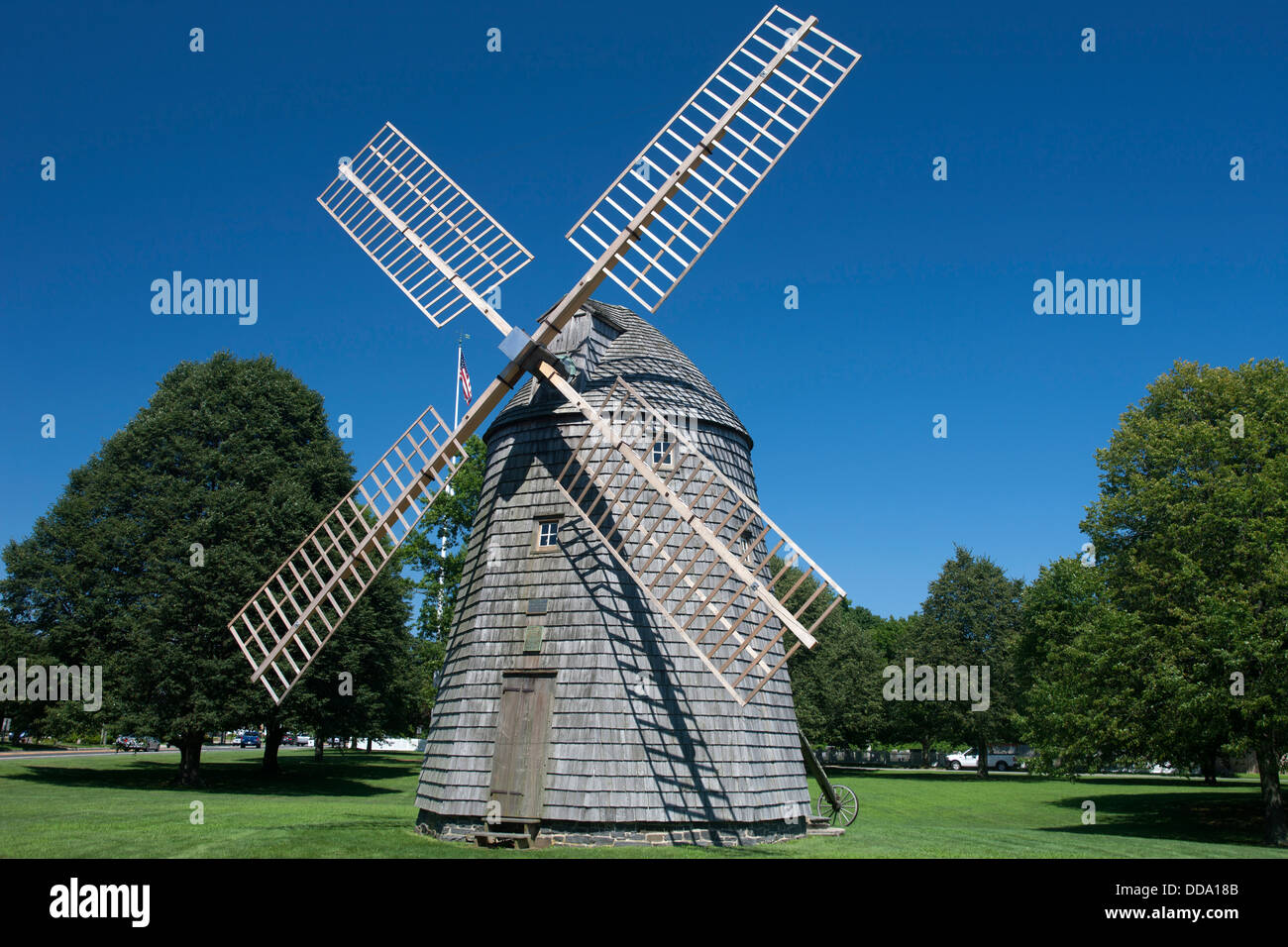 CORWITH WINDMILL WATER MILL LONG ISLAND NEW YORK USA Stock Photo - Alamy