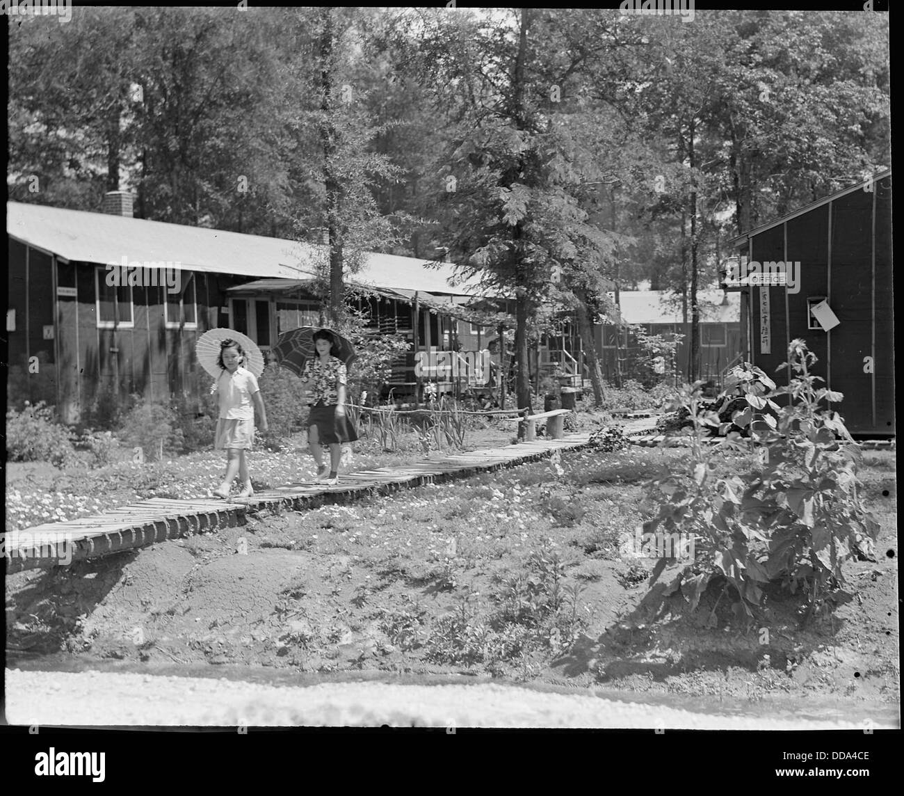 The Rohwer Relocation Center in McGehee, Arkansas, was one of the ...