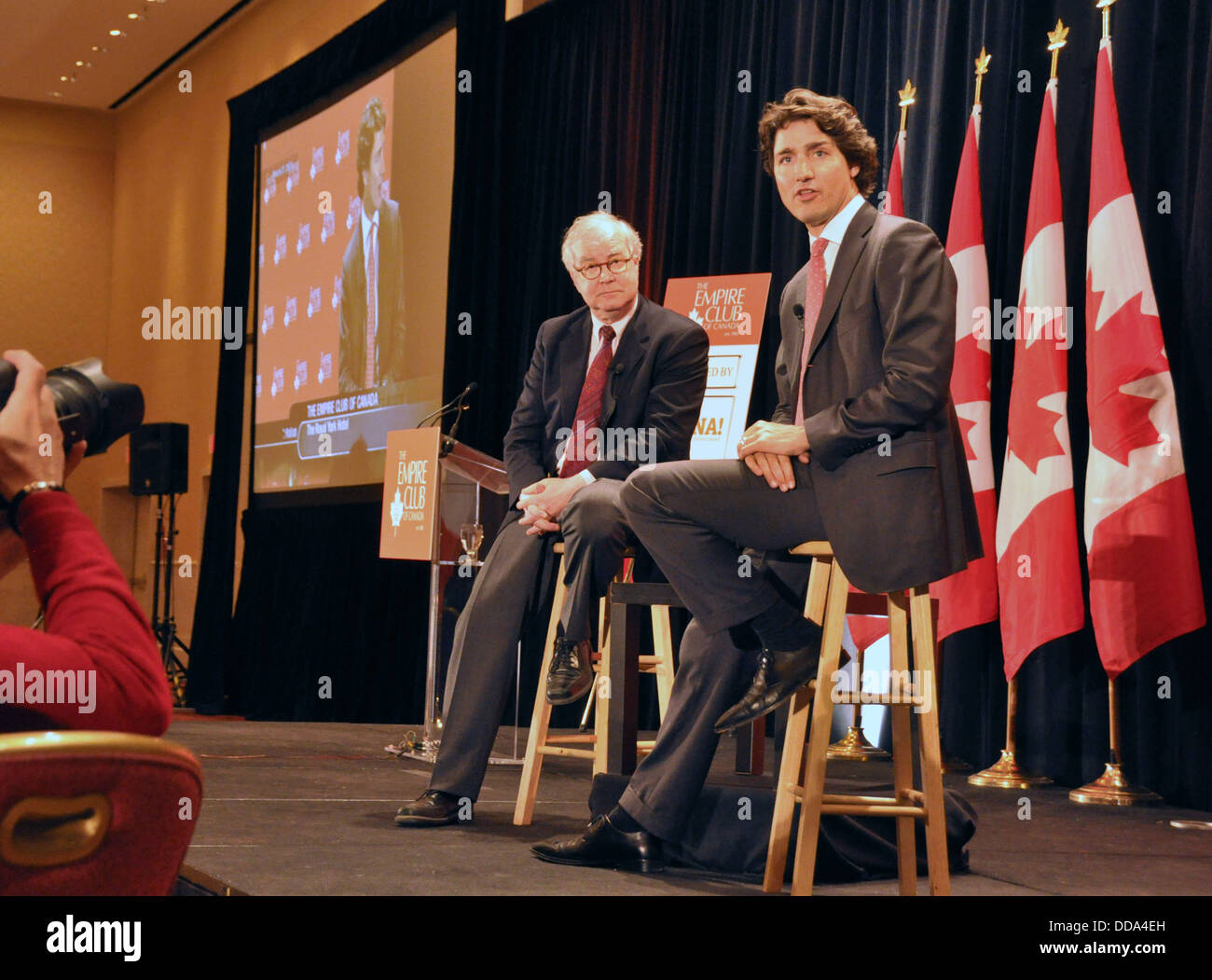 Justin trudeau speaking hi-res stock photography and images - Alamy