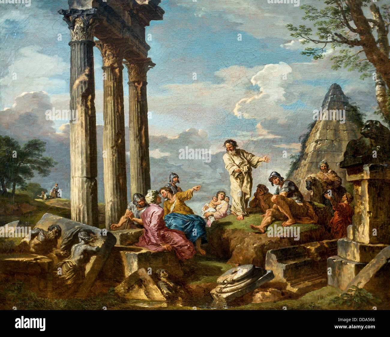 Saint paul preaching hi-res stock photography and images - Alamy