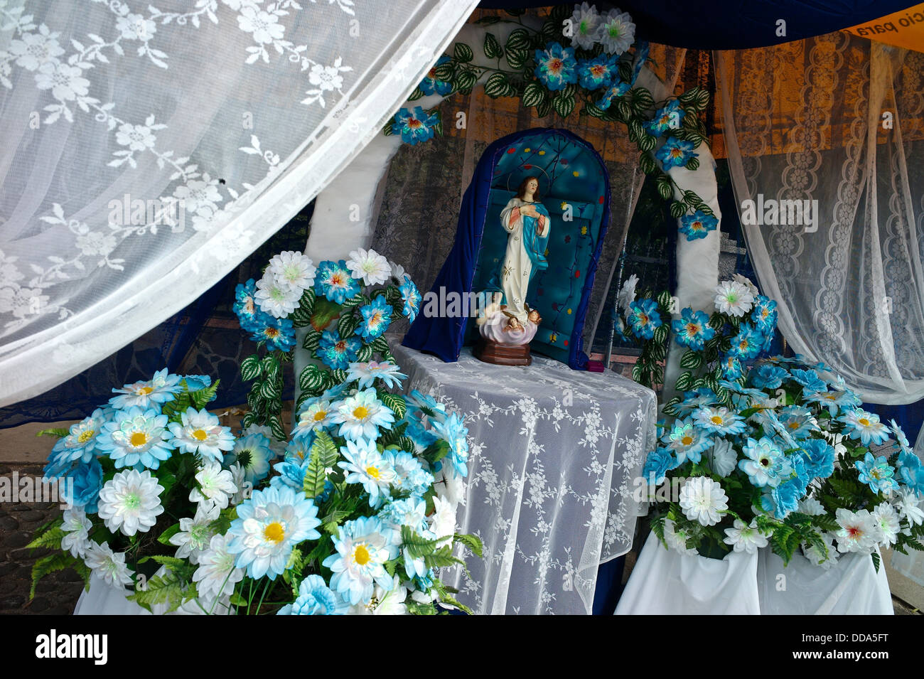 A celebration of the Virgin Mary Stock Photo - Alamy