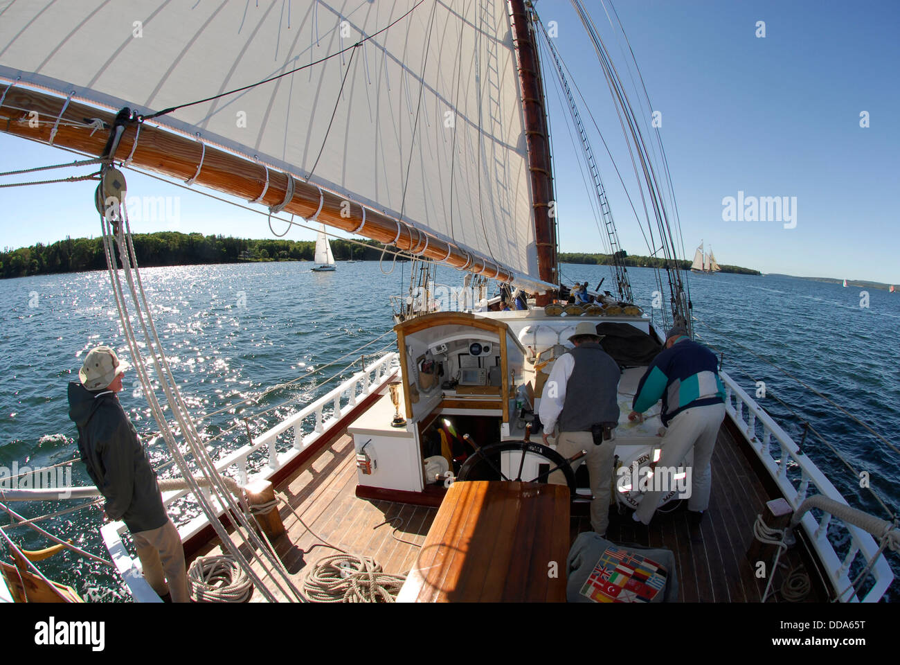 Stephen Taber, the oldest documented sailing vessel in continuous ...