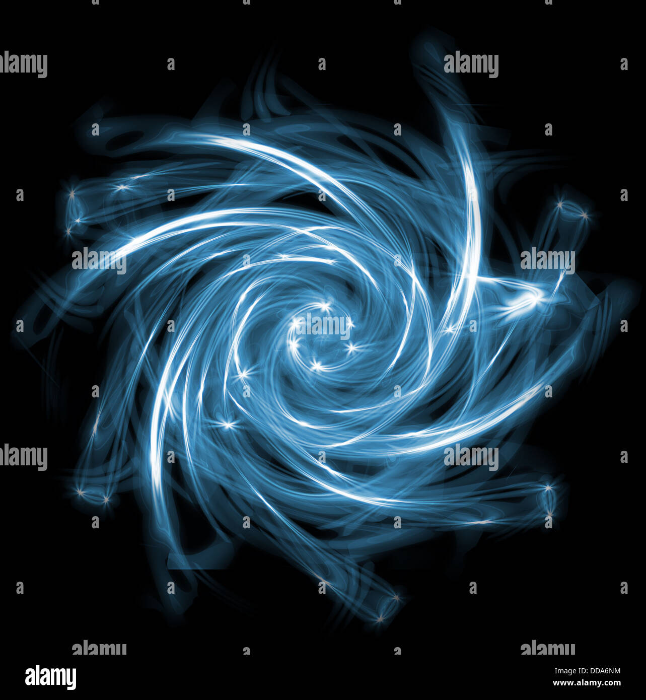 Abstract blue swirl design hi-res stock photography and images - Alamy